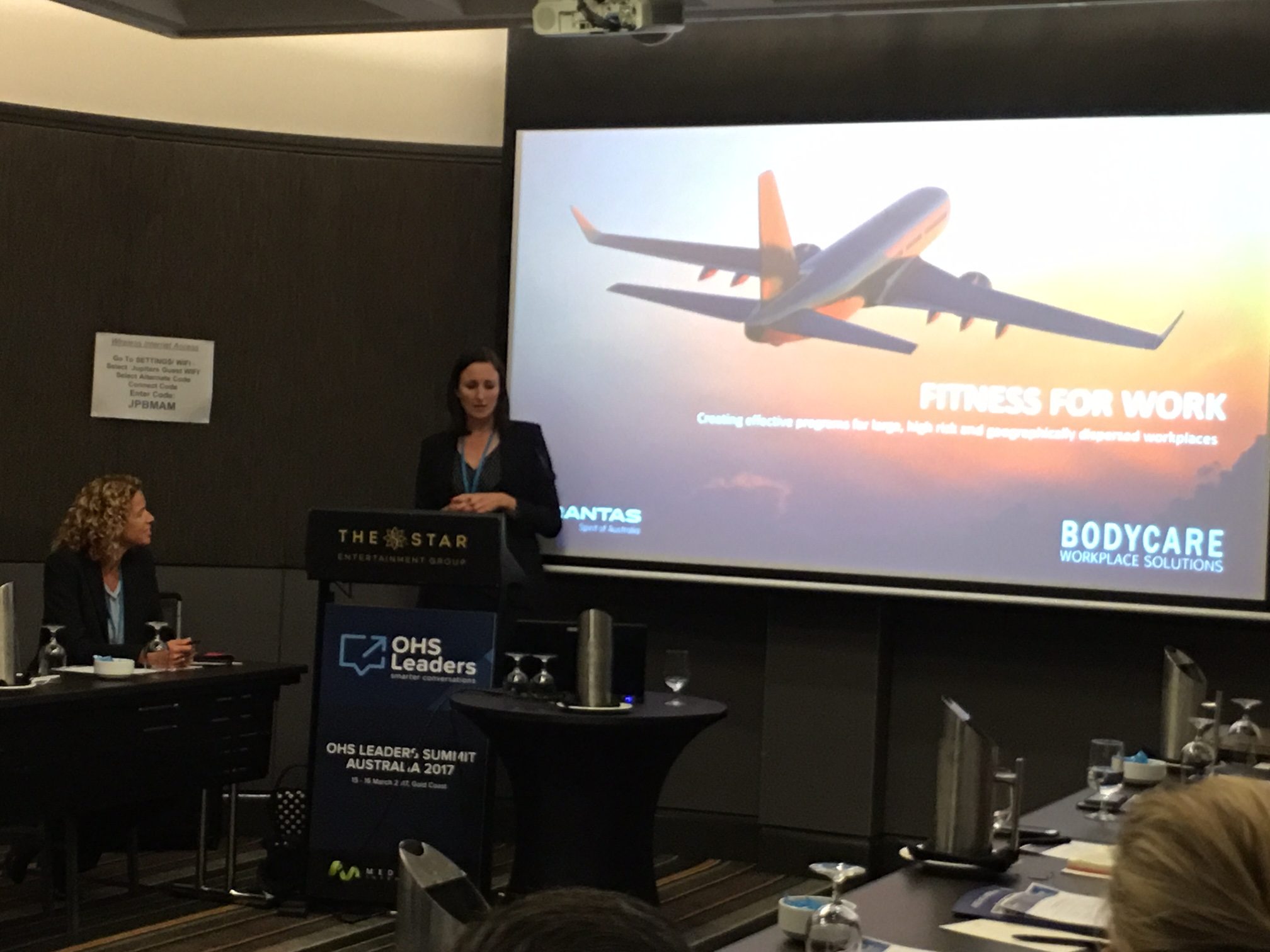 Rene van der Merwe, Head of Workplace Health and Safety at Qantas and ...