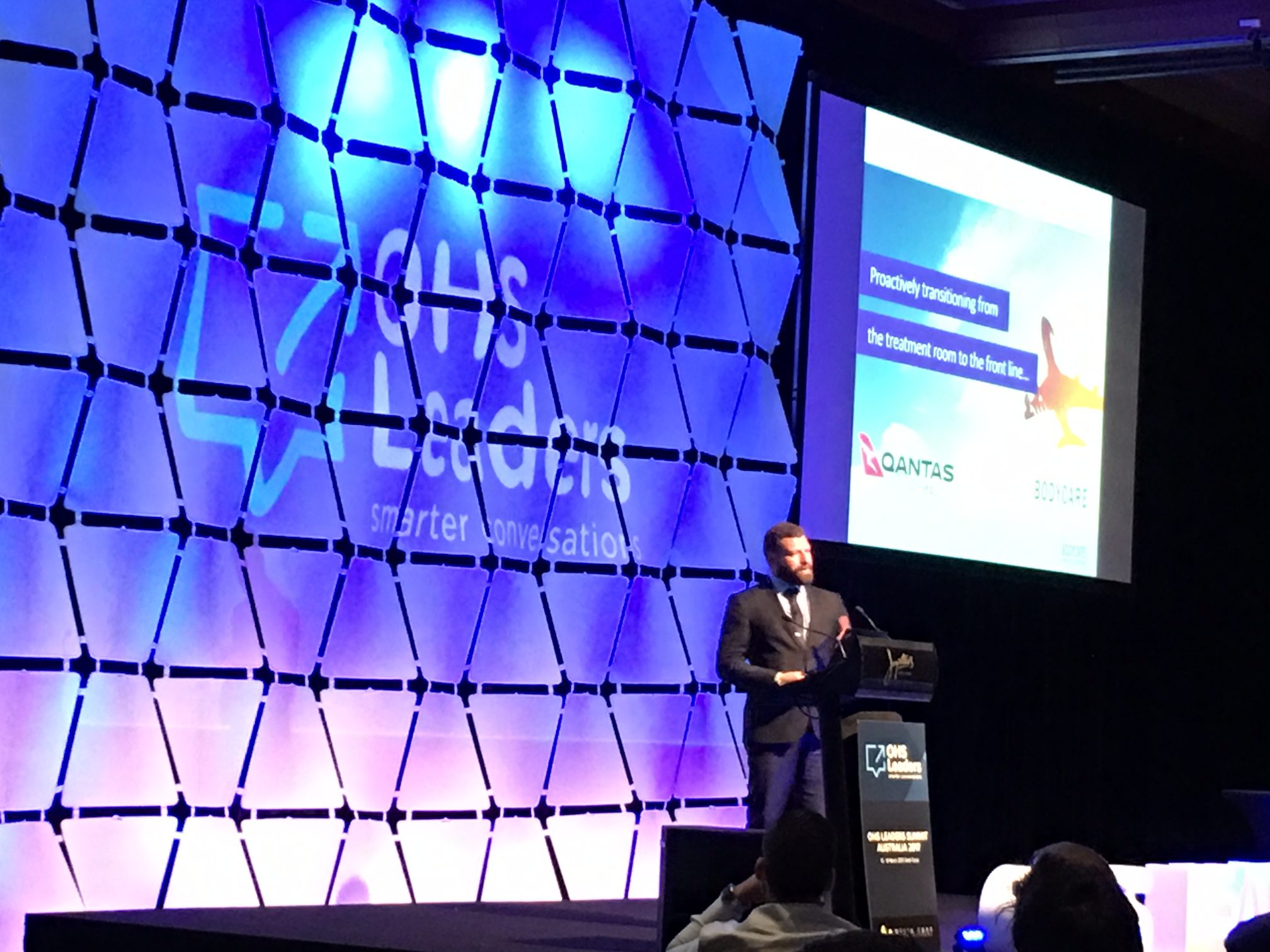 Rene van der Merwe, Head of Workplace Health and Safety at Qantas and ...