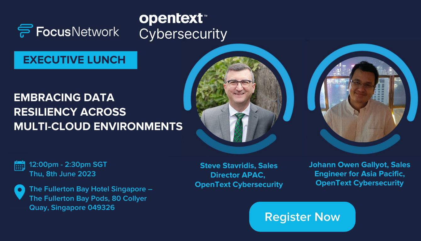 EVENT THEME: Embracing Data Resiliency Across Multi-Cloud Environments - Focus Network
